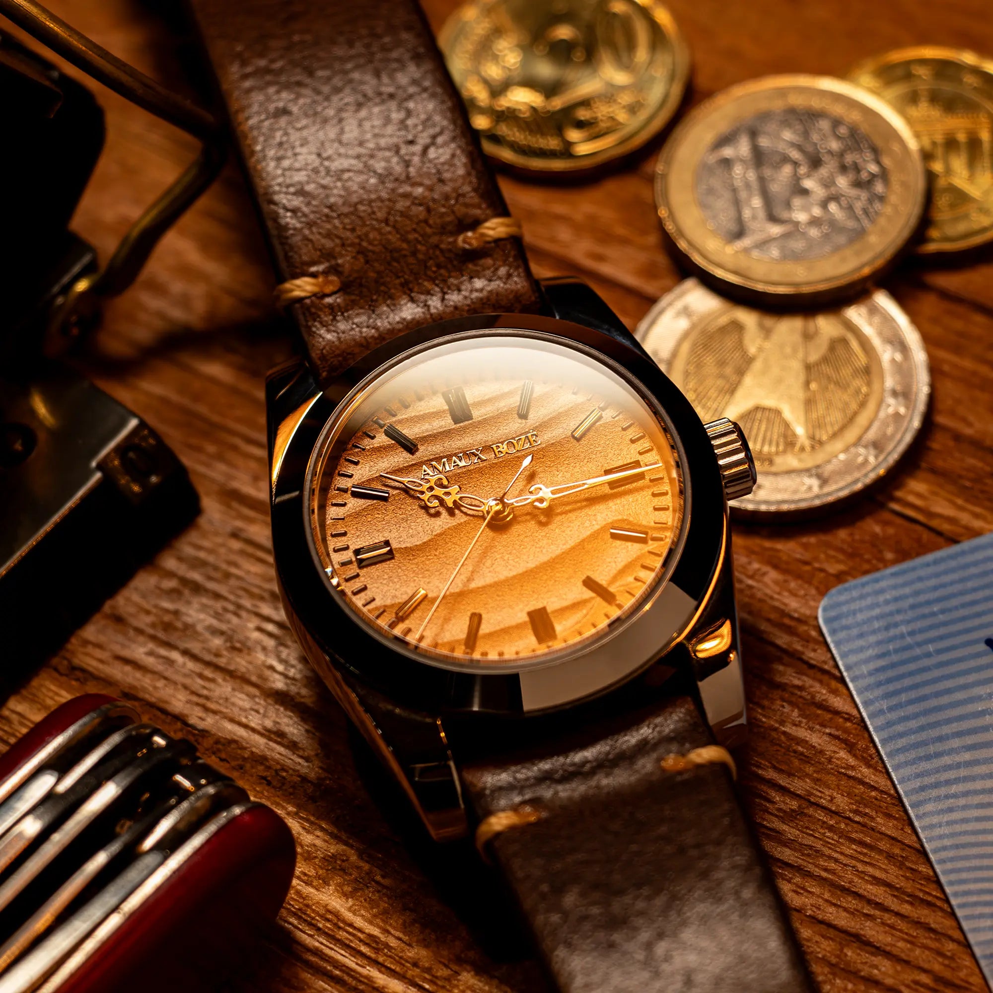 Khaybar Desert Dune: Luxury Desert Watch - Timeless Adventure on Your Wrist
